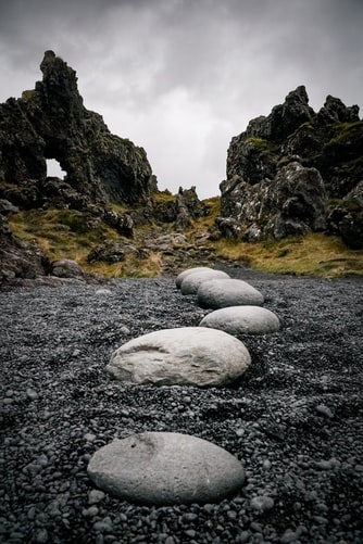 white-rocks-on-a-path – Insights From Tom